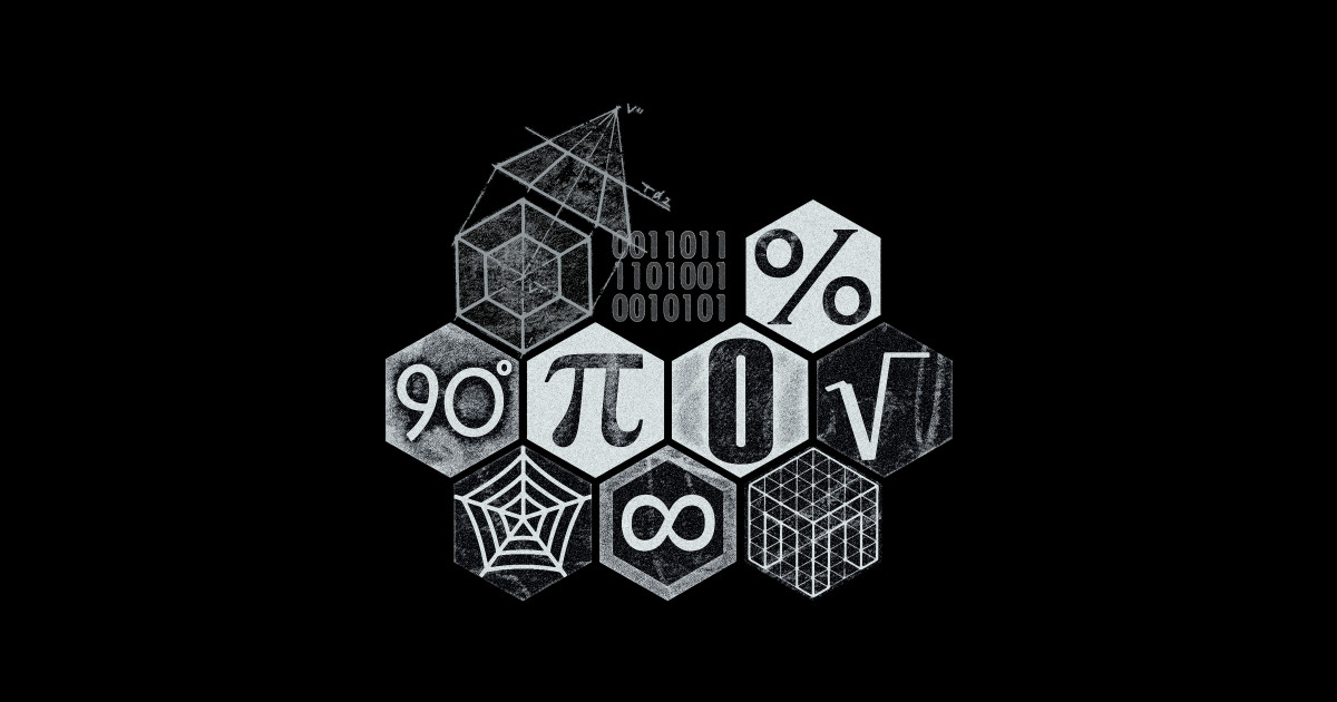 Math's Lesson (Black and White) - Typography - Posters and Art Prints ...