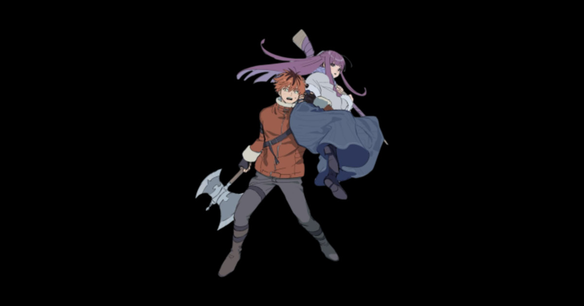 Fern and Stark – Beyond Journey’s End Anime Duo - Frieren - Tapestry ...