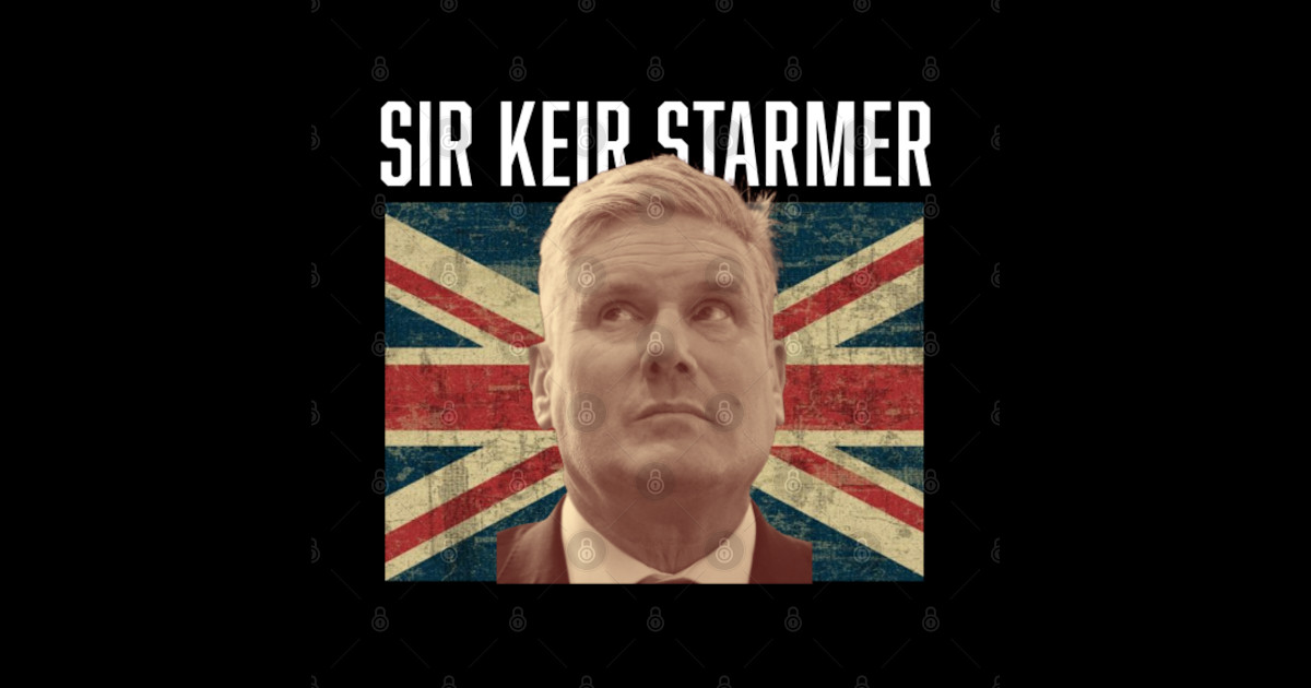 Sir Keir Starmer - Sir Keir Starmer - Sticker | TeePublic