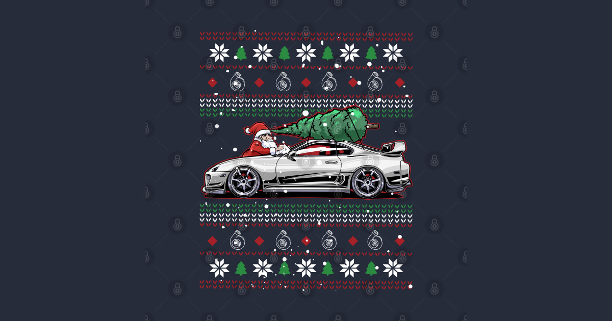Christmas Toyota Supra Present - Christmas Toyota Supra Present - T ...