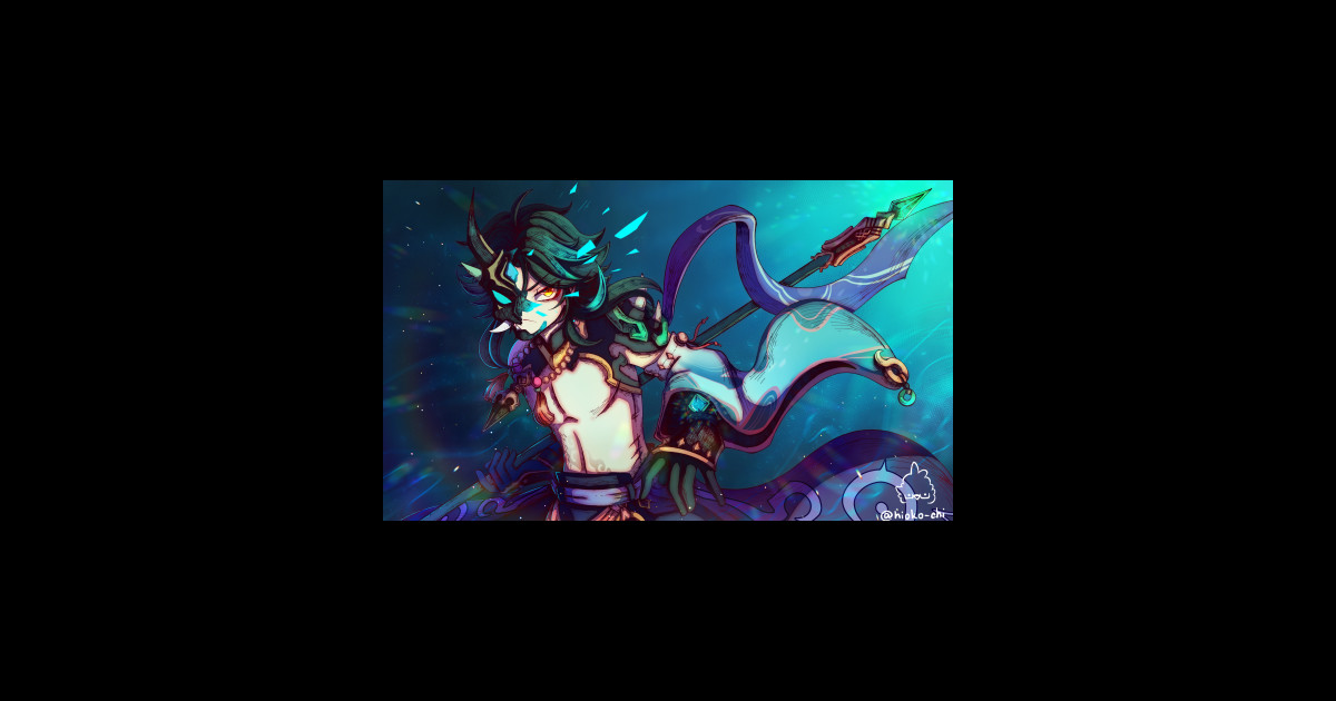 [ Genshin Impact ] Xiao - Genshin Impact - Sticker | TeePublic