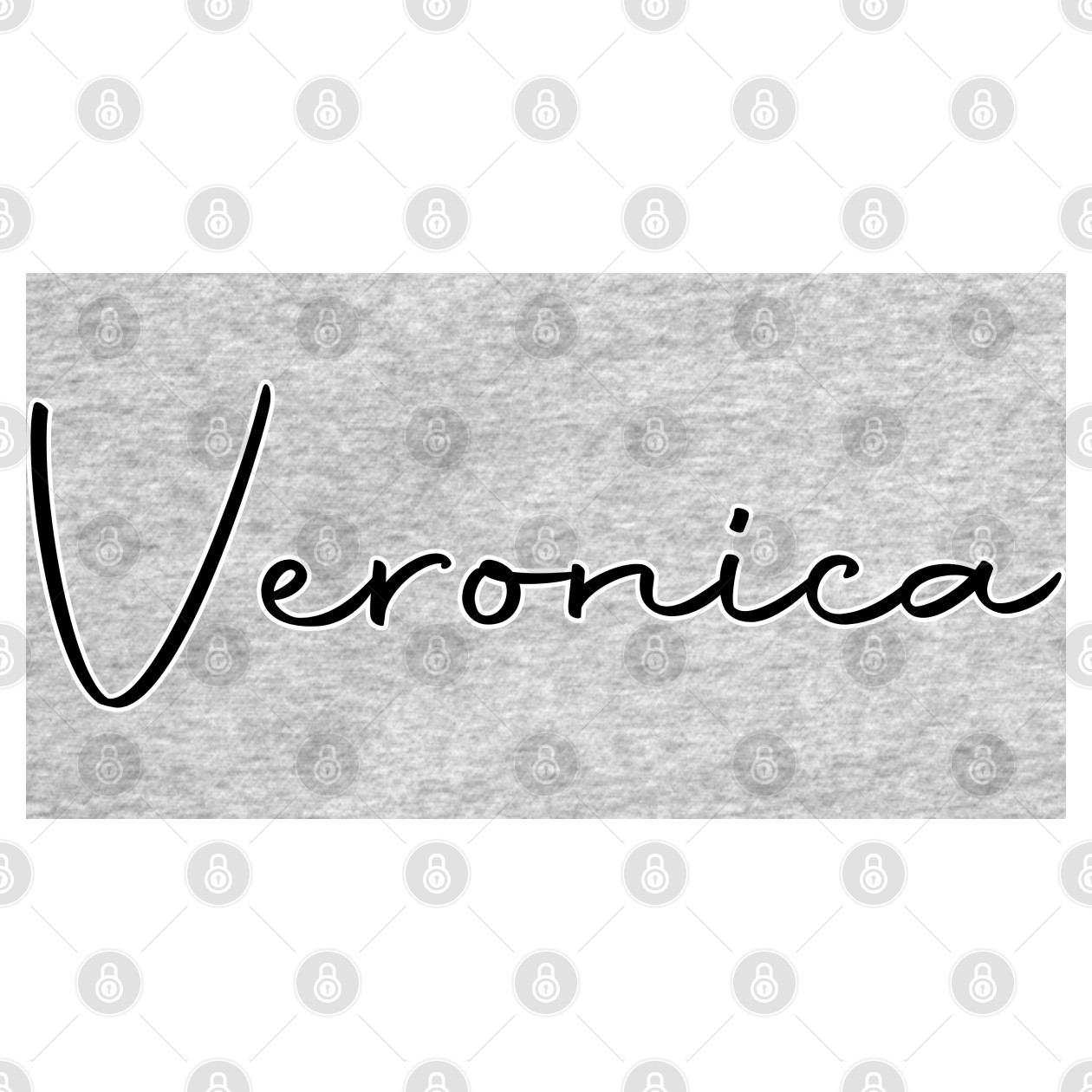 Autography Veronica Name Label - Autography Veronica Name Label - T ...