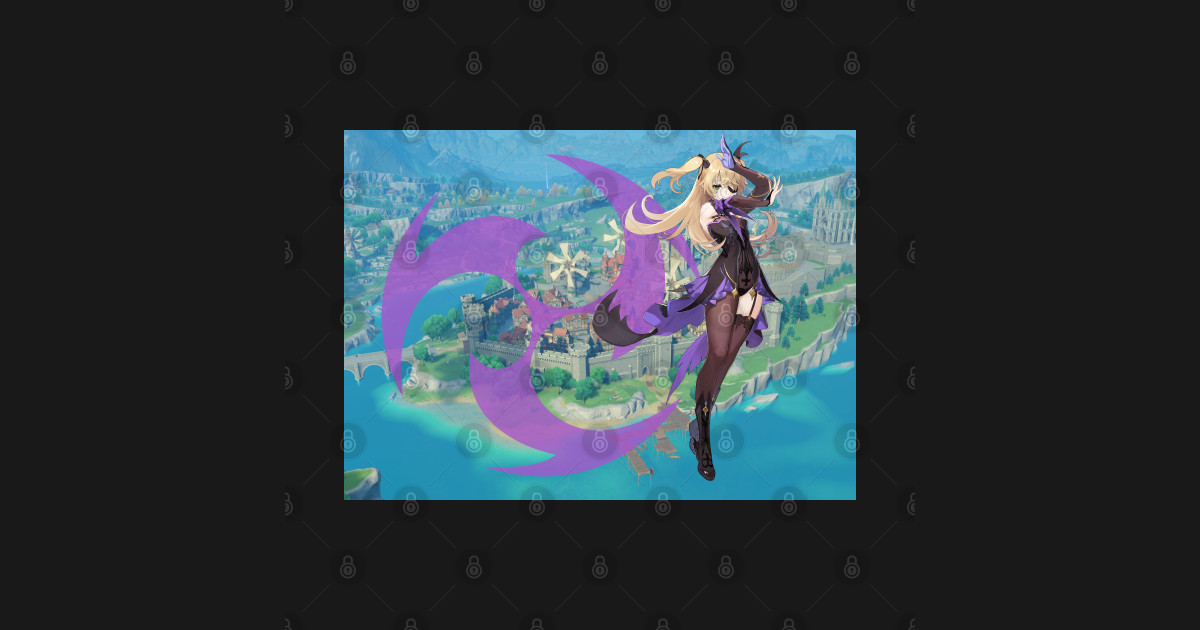 Fischl - Genshin Impact - Genshin - T-Shirt | TeePublic