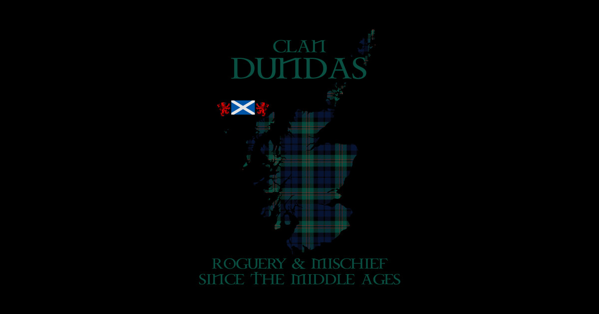 Clan Dundas tartan Scotland map Saltire flag and lion rampant scottish ...