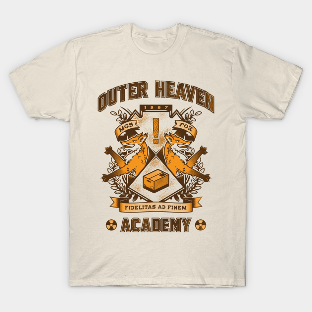 Outer Heaven Academy - Metal Gear Solid - T-Shirt | TeePublic