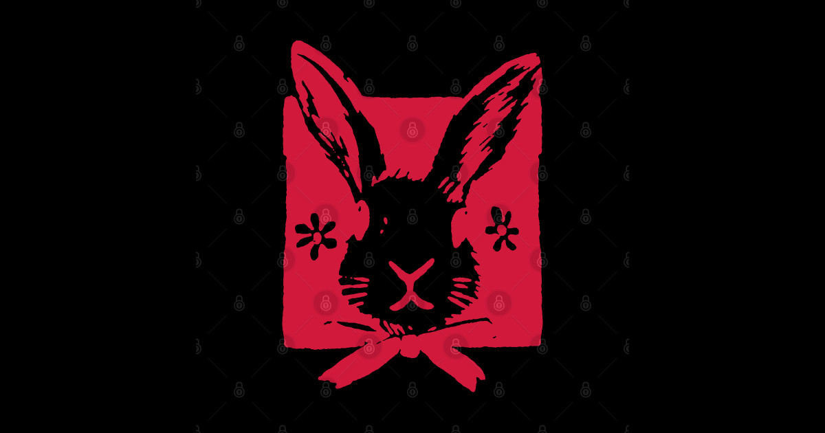 Cute Coquette Bunny Rabbit - Cute Coquette Bunny Rabbit - Sticker ...