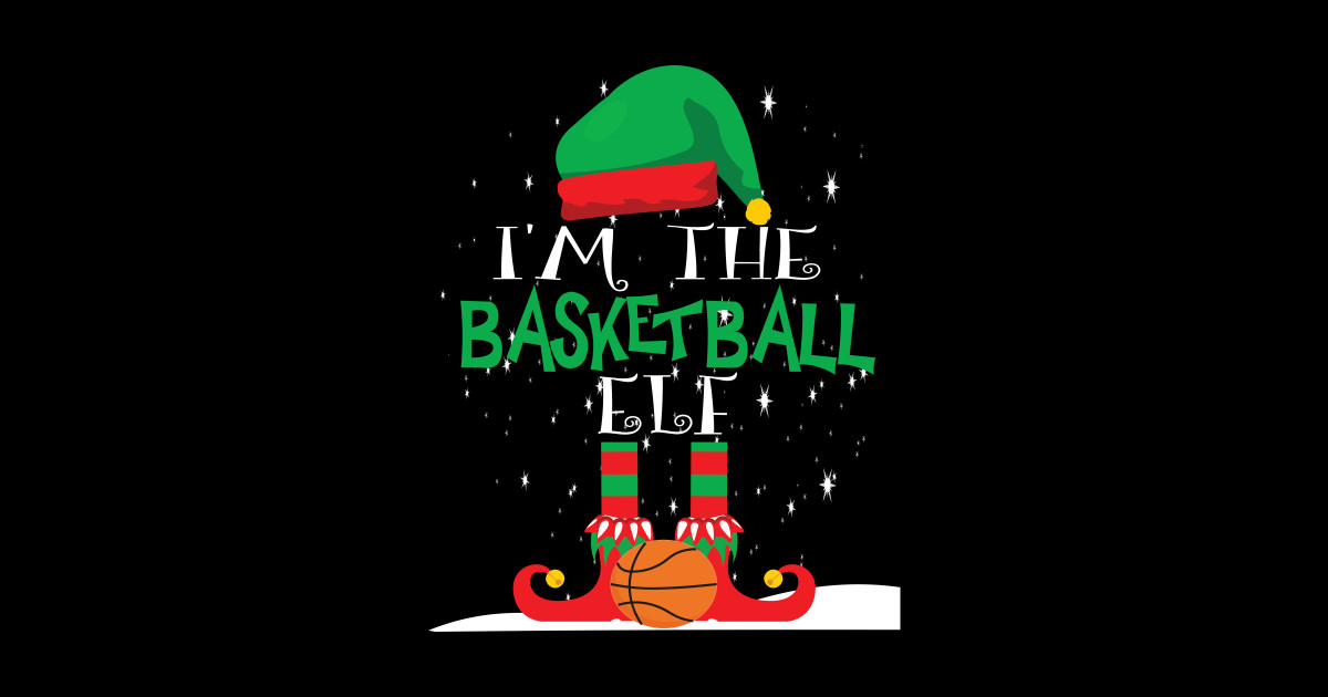 basketball elf matching family group christmas gift - Basketball Elf ...