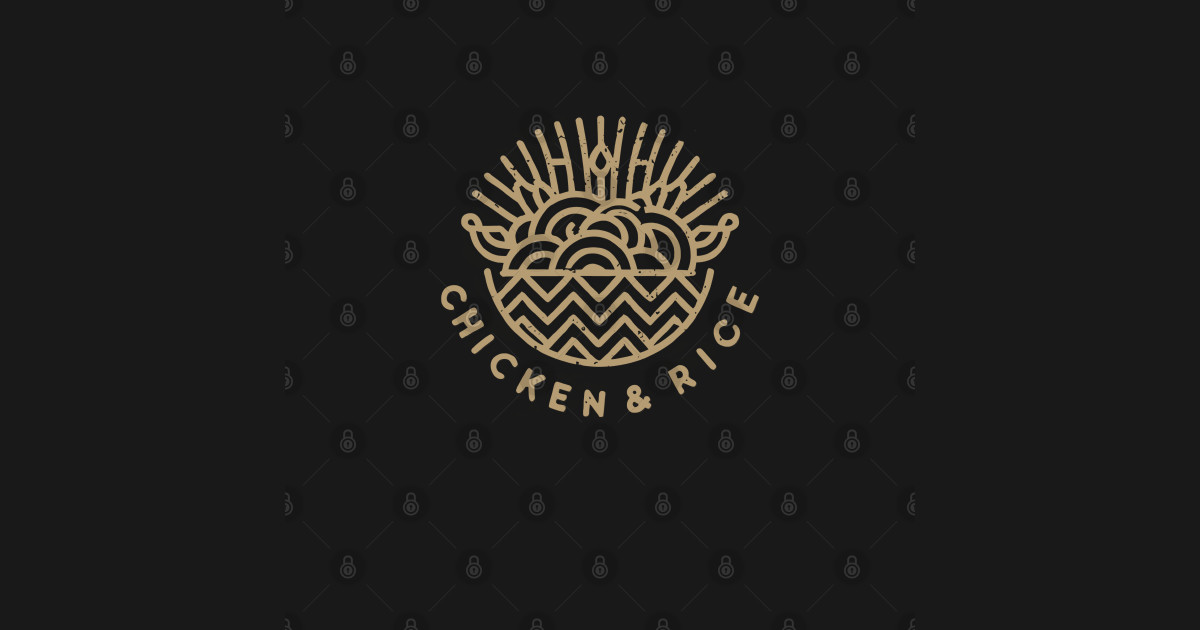 Chicken and Rice - Gym - T-Shirt | TeePublic