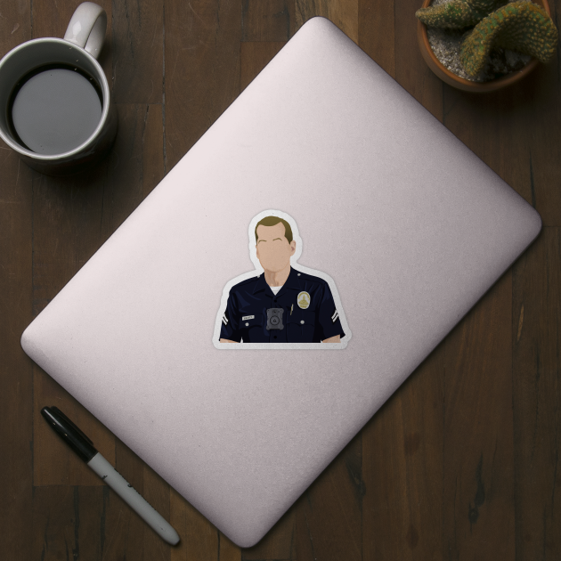 Smitty v2 | The Rookie - Season 4 - The Rookie - Sticker | TeePublic