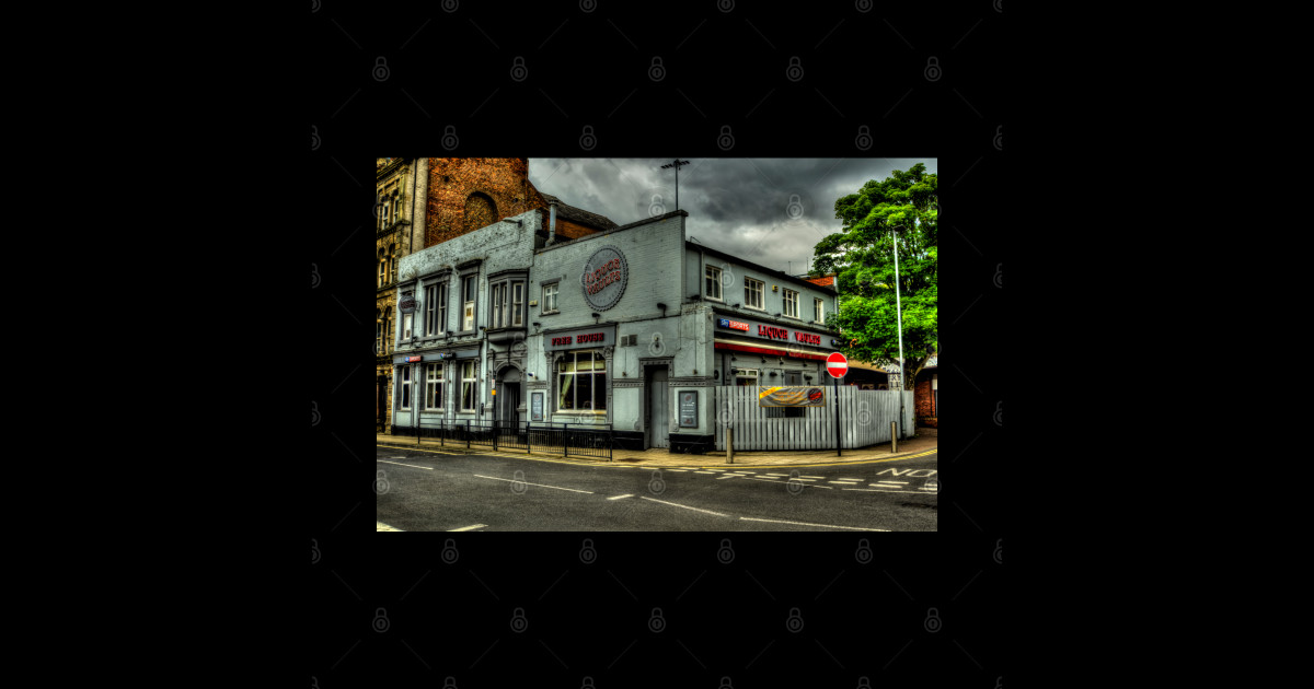 Liquor Vaults - Hdr - Sticker | TeePublic