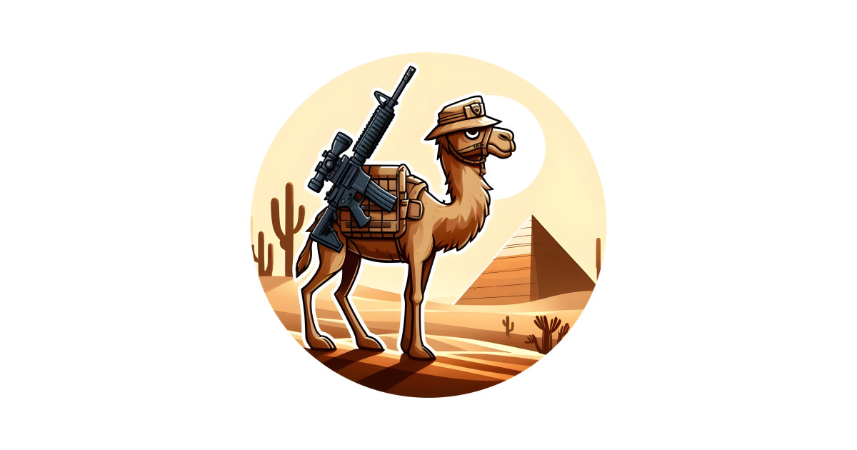 Tactical Camel - Camel - T-Shirt | TeePublic
