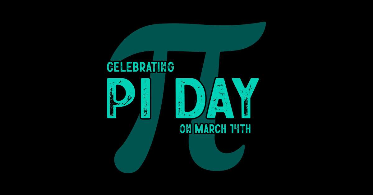 Celebrating Pi Day - Math Lover’s March 14th Design - Pi Day - Sticker ...