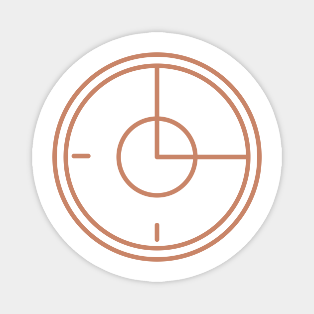 Clock Face - Clock - Magnet | TeePublic