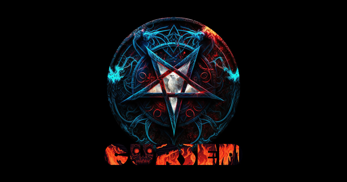 Symbol Discordance - Cursed - Curse - Sticker | TeePublic