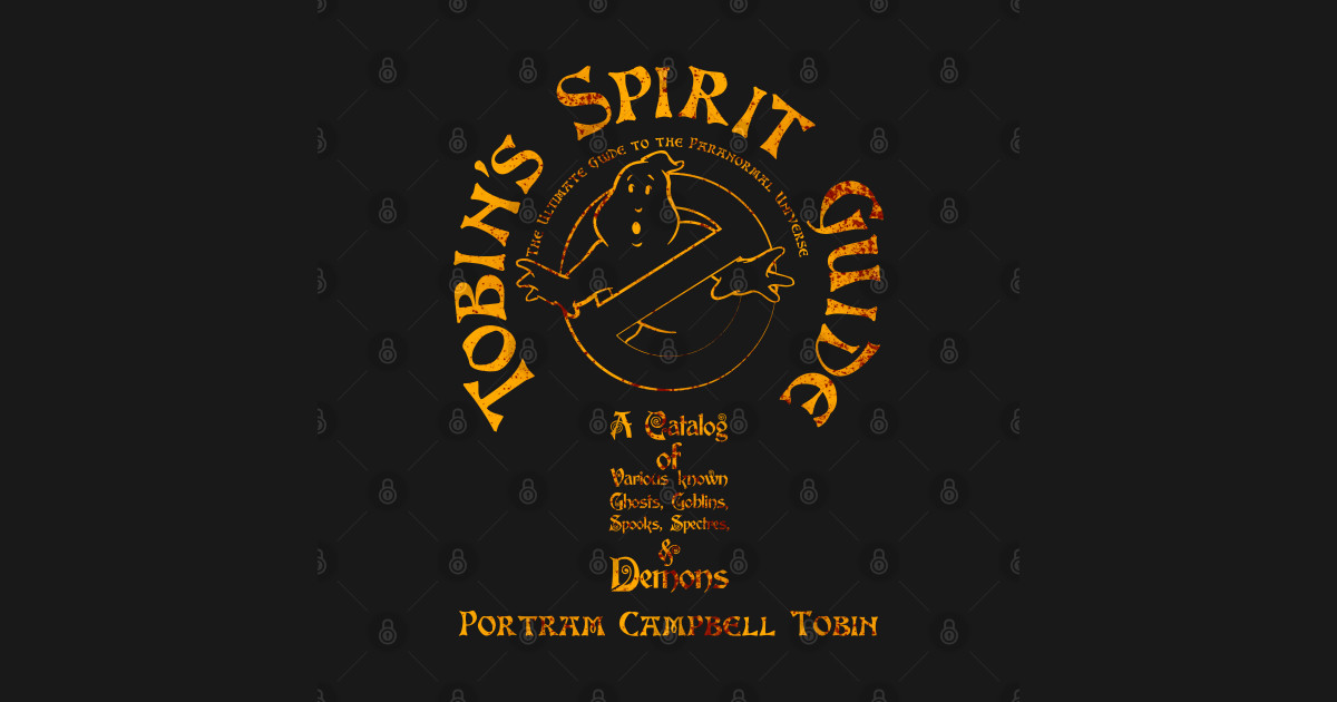 Tobin's Spirit Guide - Ghostbusters - T-Shirt | TeePublic
