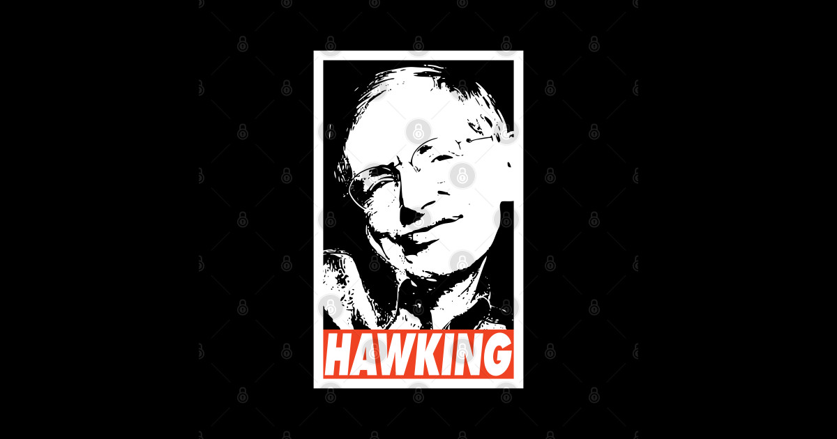 HAWKING - Stephen Hawking - Sticker | TeePublic