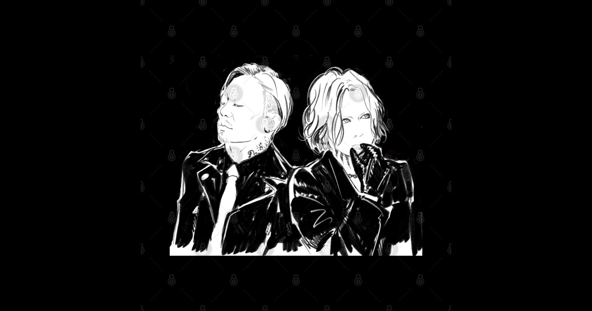 Kyo x ruki - Kyo - Sticker | TeePublic