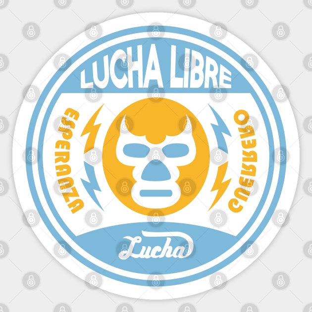 LUCHA LOGO#10 - Logo - Sticker | TeePublic