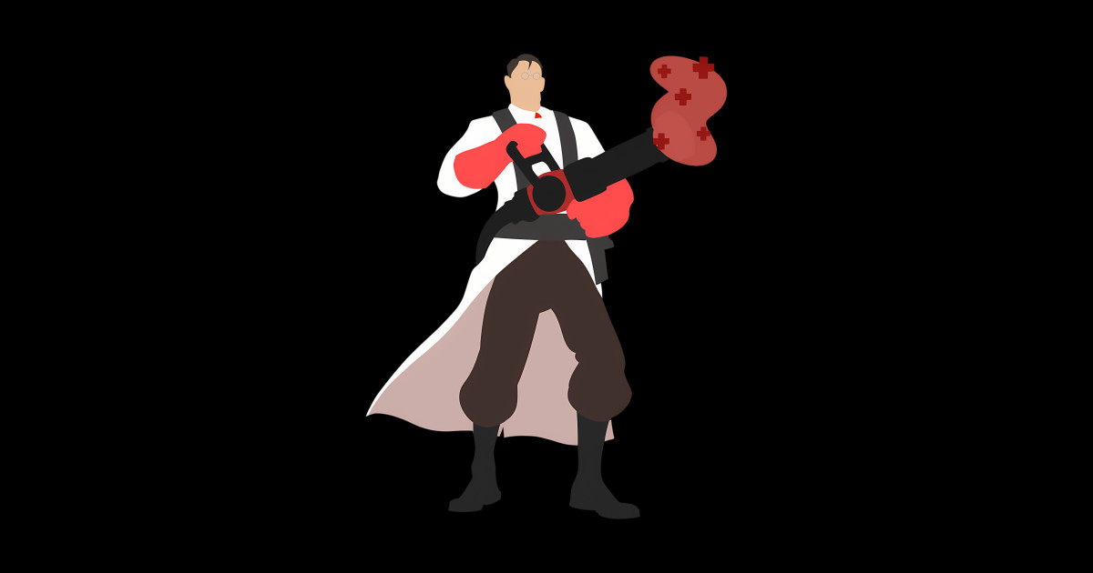 Tf2 Red Medic - Tf2 Red Medic - Sticker | TeePublic