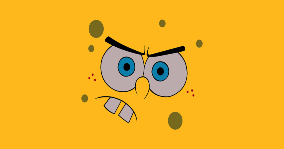 Spongebob Angry PNG