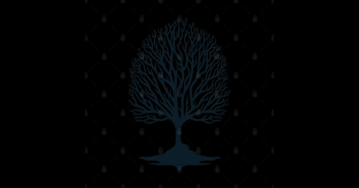 Minimalist Tree Of Life - Tree Of Life - Sticker | TeePublic