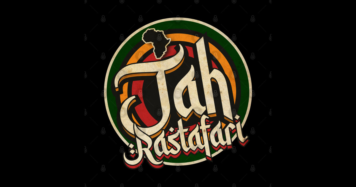 Jah Rastafari Vintage Tribute - King Selassie I - Sticker | TeePublic