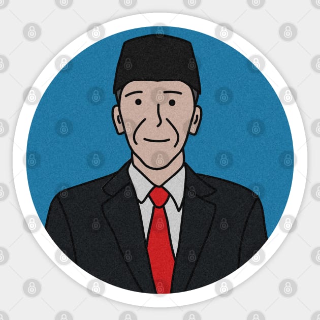 PRESIDENT JOKO WIDODO - Jokowi - Sticker | TeePublic