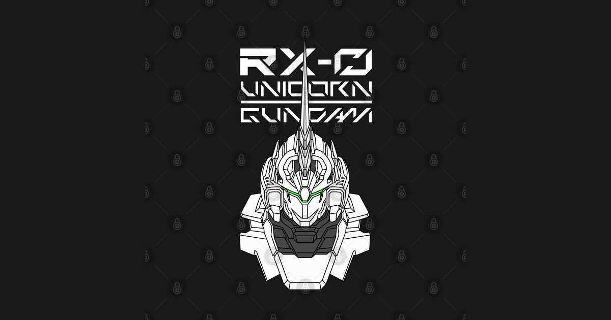 RX-0 unicorn gundam - Gundam - T-Shirt | TeePublic