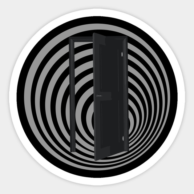 Your next stop, the Twilight Zone! - Twilight Zone - Sticker | TeePublic