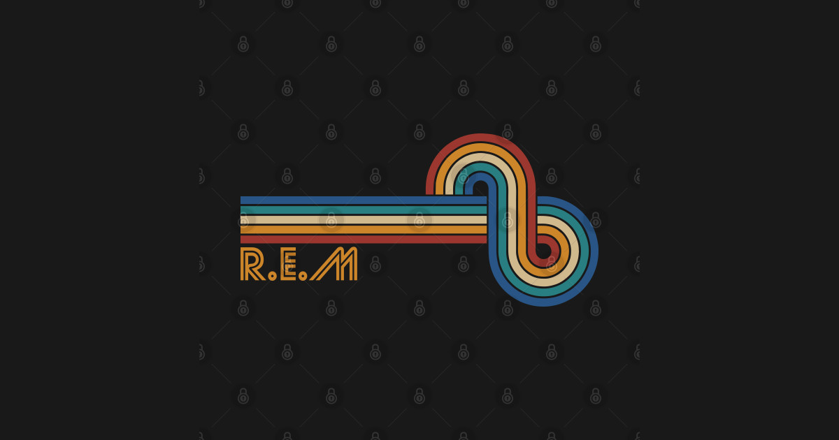 R.E.M Musical Note - Rem - T-Shirt | TeePublic