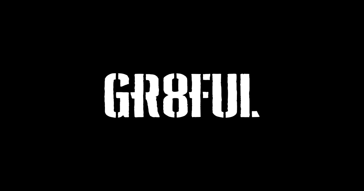 GR8FUL - Christian Clothing - Sticker | TeePublic