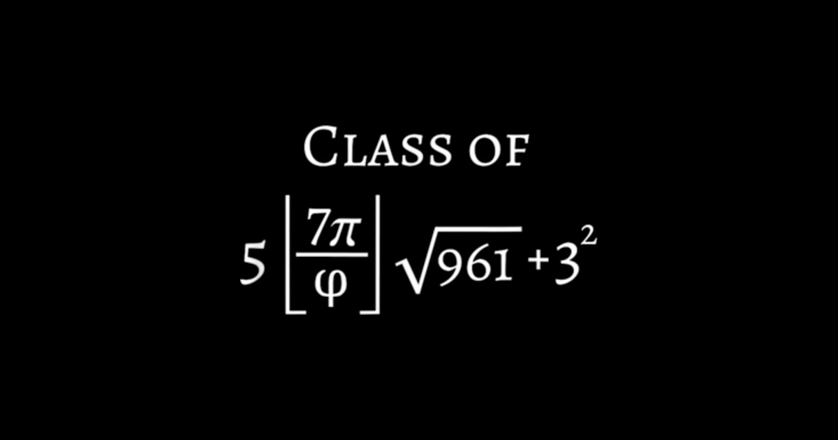 Class of 2024 Grad Math - Class Of 2024 Grad Math - Sticker | TeePublic