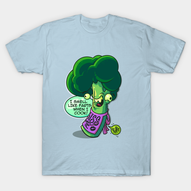 Broccoli Farts - Farting - T-Shirt | TeePublic