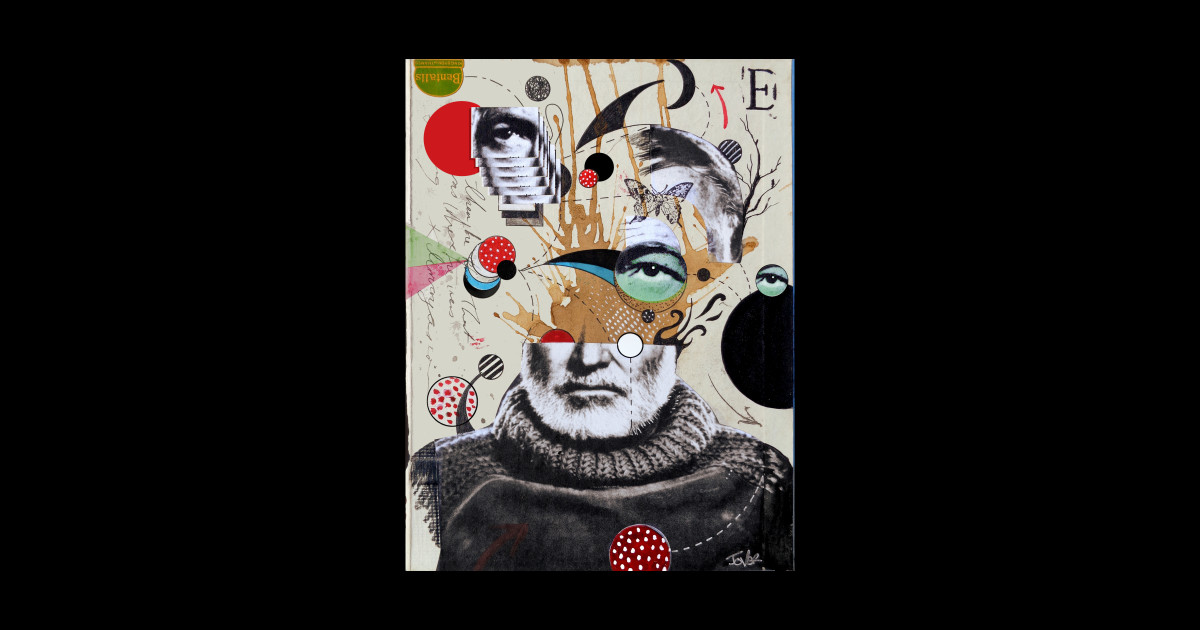 E.H. deconstructed - Ernest Hemingway - Posters and Art Prints | TeePublic