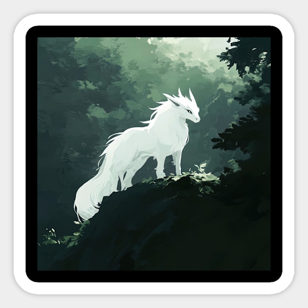 Qilin | Anime style - Qilin - Sticker | TeePublic