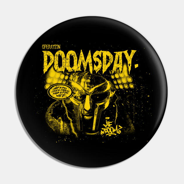 mf doom operation gold - Mf Doom - Pin | TeePublic