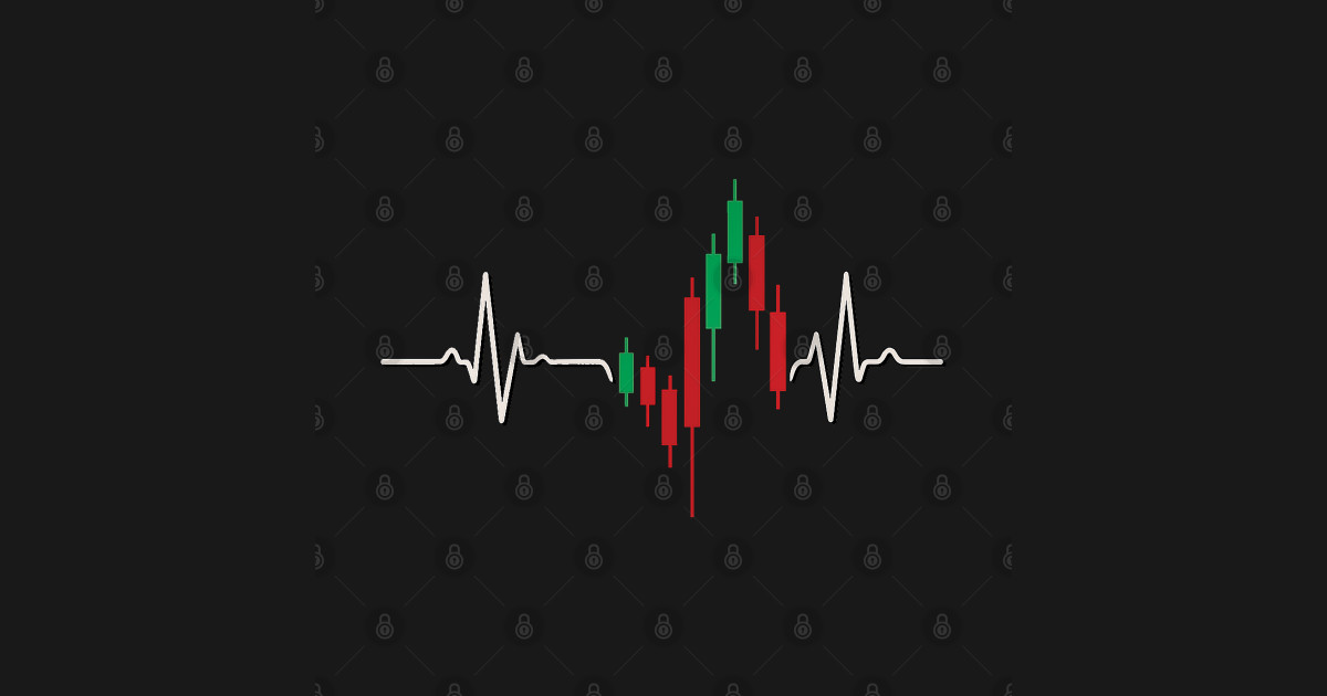 Heartbeat of Trading – Candlestick Chart Pulse Line for Crypto and ...