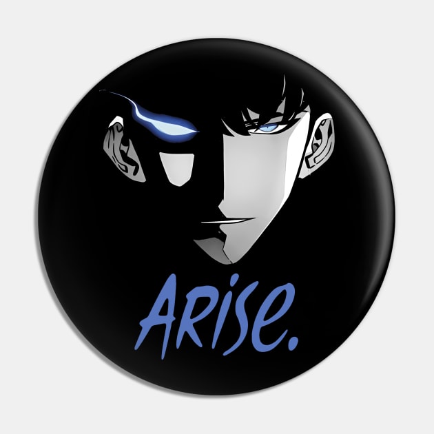Solo leveling Arise Transparent - Solo Leveling - Pin | TeePublic