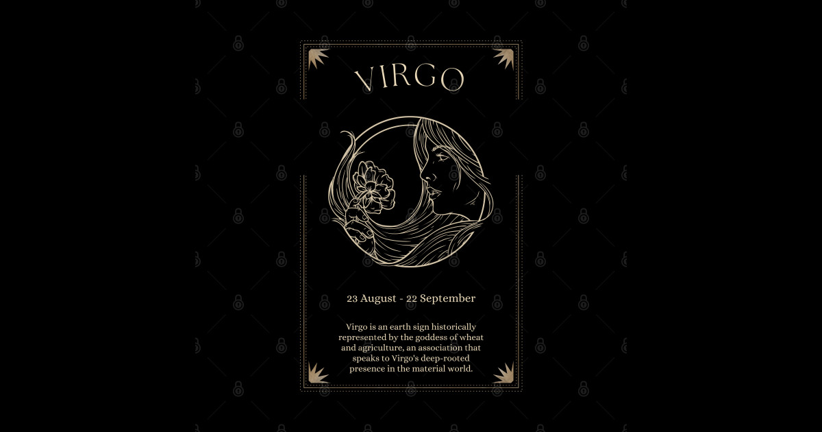 Virgo - Virgo - Sticker | TeePublic