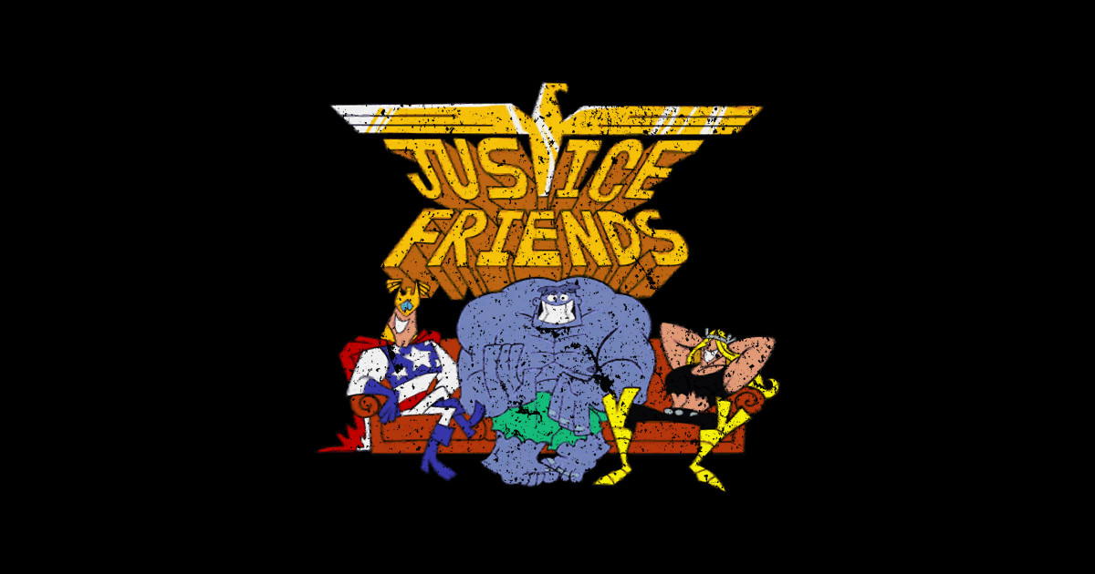 Justice Friends # Kijang Mas - Justice Friends - Sticker | TeePublic