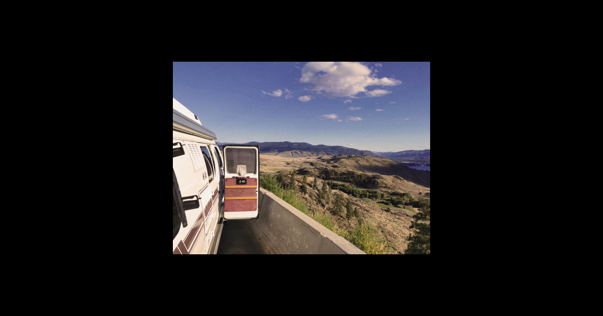 Road trip journey in Osoyoos British Columbia Canada. - Car - Sticker ...