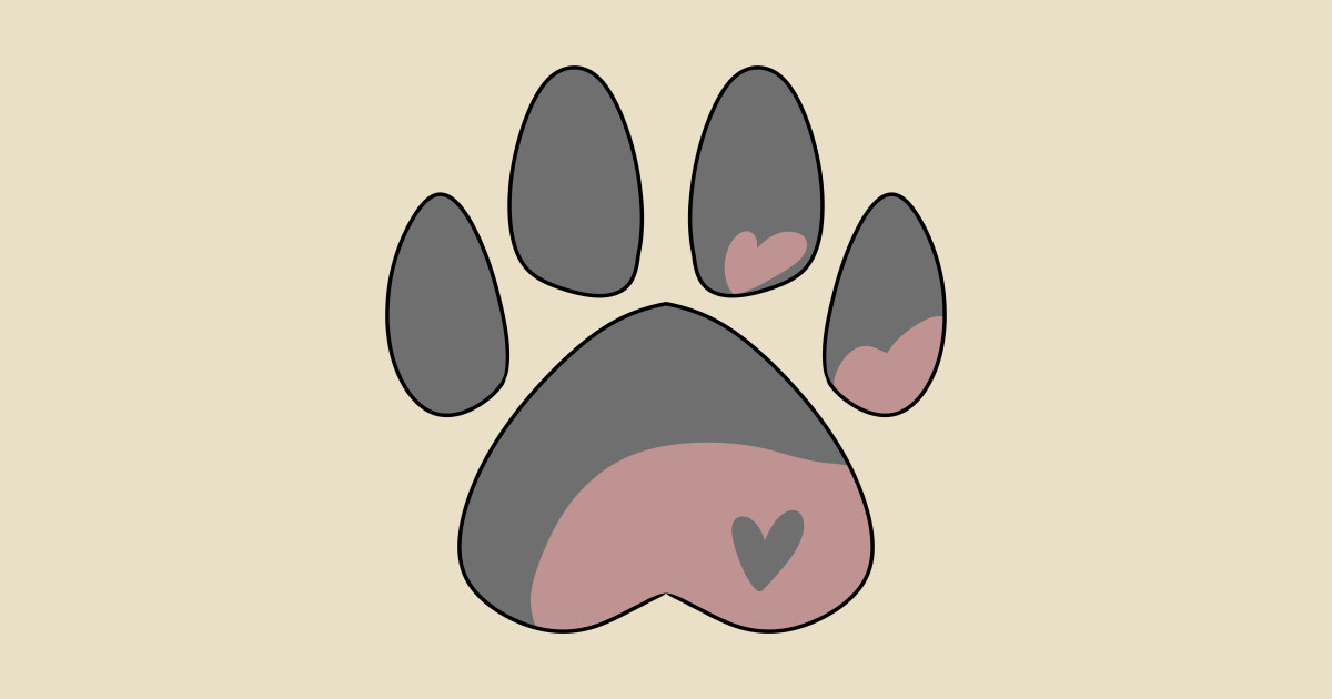 Cute Dog Paw - Dog Paw - T-Shirt | TeePublic