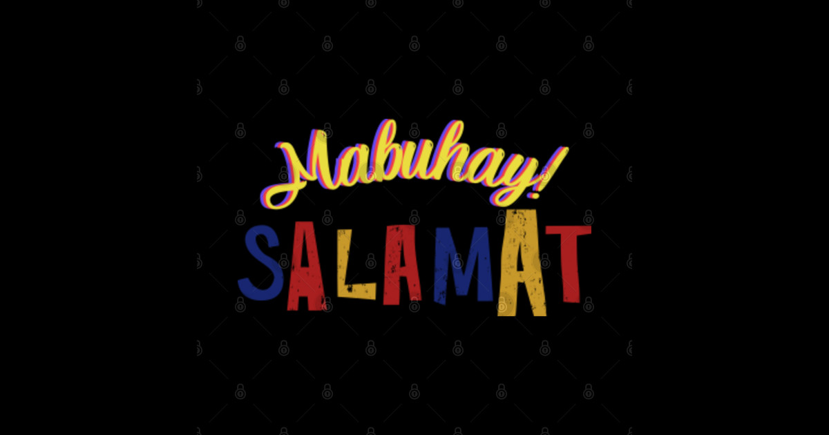 Mabuhay Salamat Tagalog Filipino Words - Mabuhay Salamat Tagalog ...