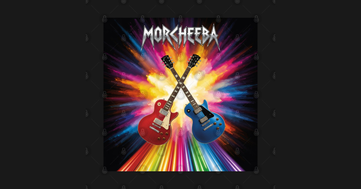 Morcheeba Guitars Burst - Morcheeba Guitars Burst - T-Shirt | TeePublic