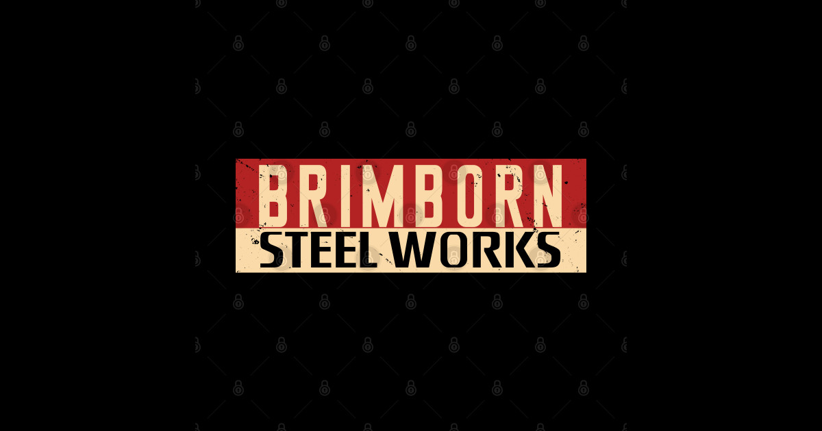 Retro TV Series Steel Works Logo - Science Fiction - Sticker | TeePublic