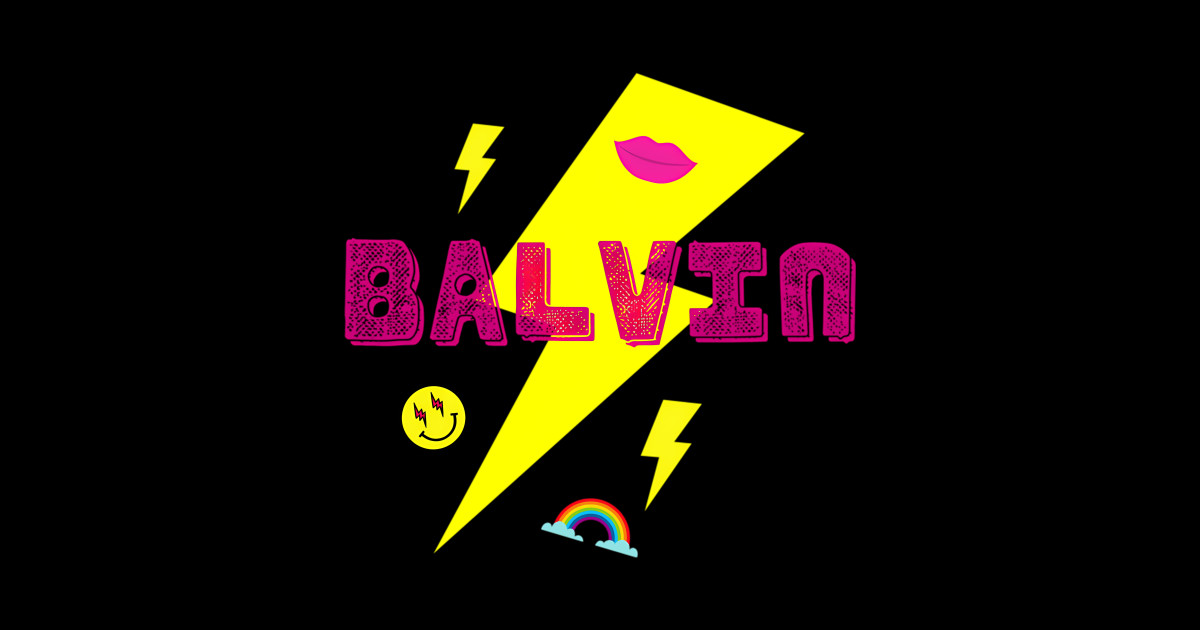 Classic Music Tour Rapper Balvin Band Logo Album - J Rapper Balvin ...