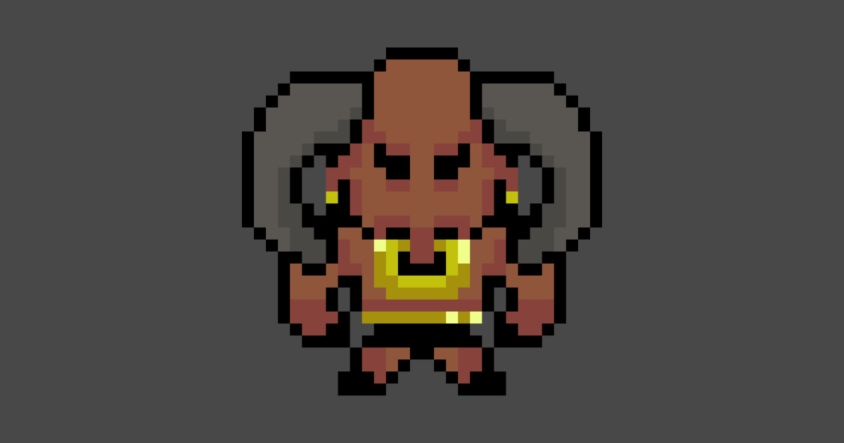 Minotaur 32 Bit Pixel Art - Pixel Art - T-Shirt | TeePublic