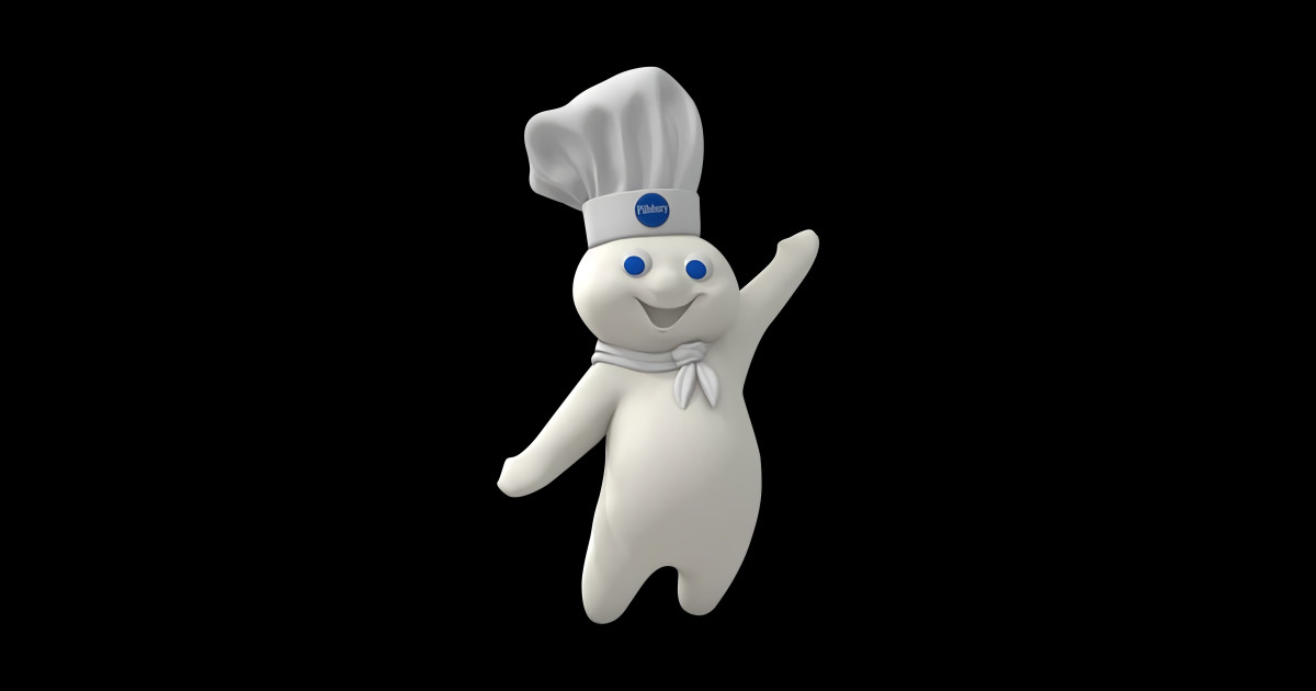 Pillsbury Doughboy - Pillsbury Doughboy - Sticker | TeePublic