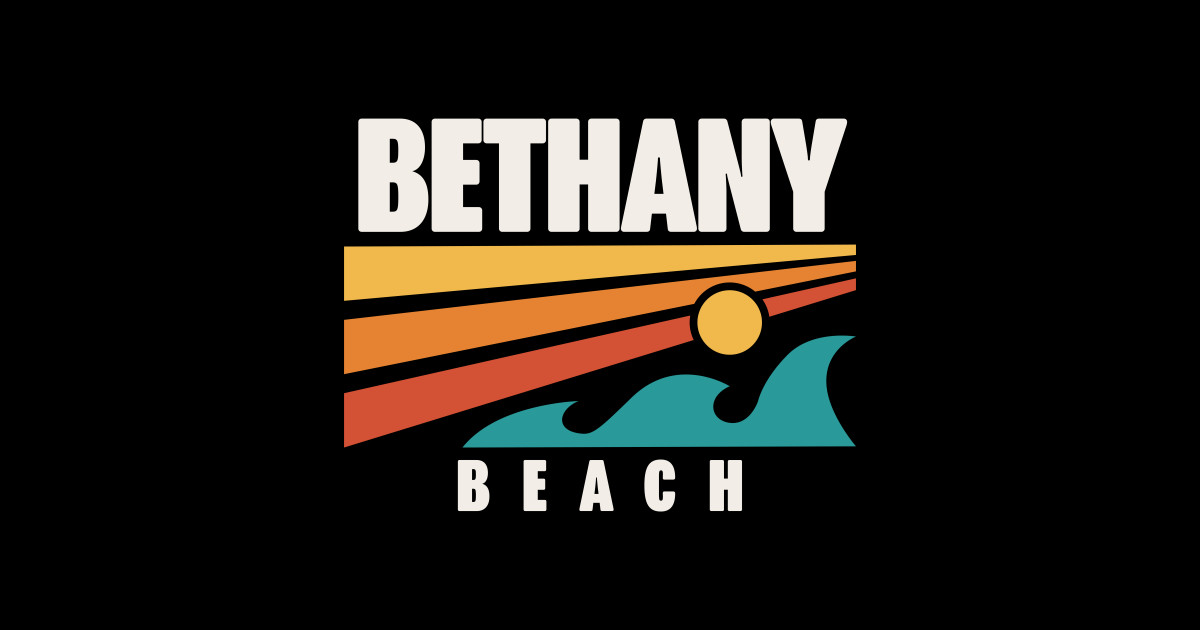 Bethany Beach Souvenir Bethany Beach Delware - Bethany Beach - Sticker ...