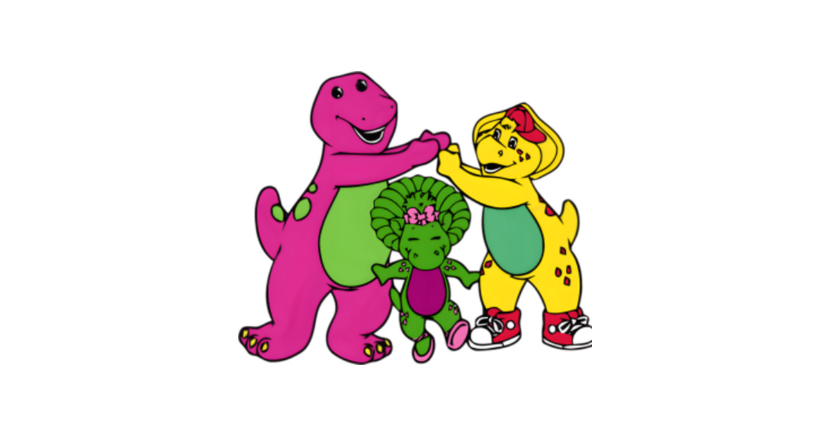 Cute Photo And Friends - Barney - T-Shirt | TeePublic